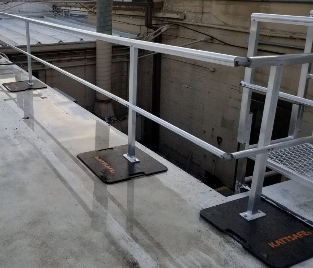 Fast Track Guardrail System - Material Handling, Fall Protection and ...